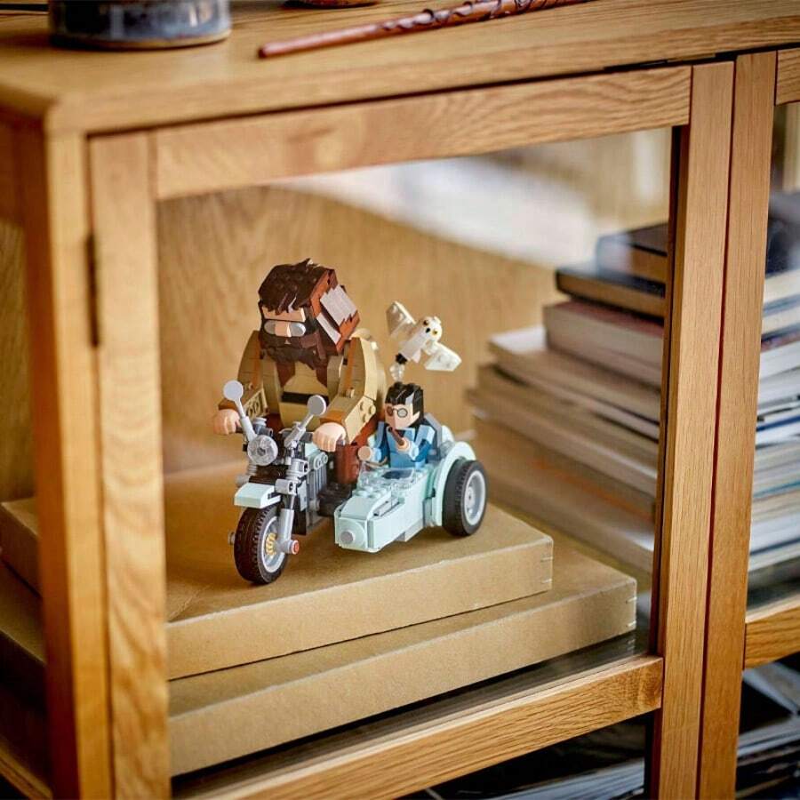LEGO 76443 Hagrids And Harry's Motorcycle Journey Harry Potter Series ...