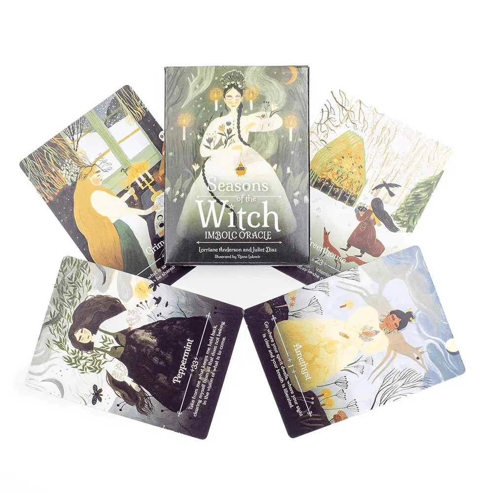Seasons Of The Witch Samhain Oracle Card A 44 Deck English Fate ...