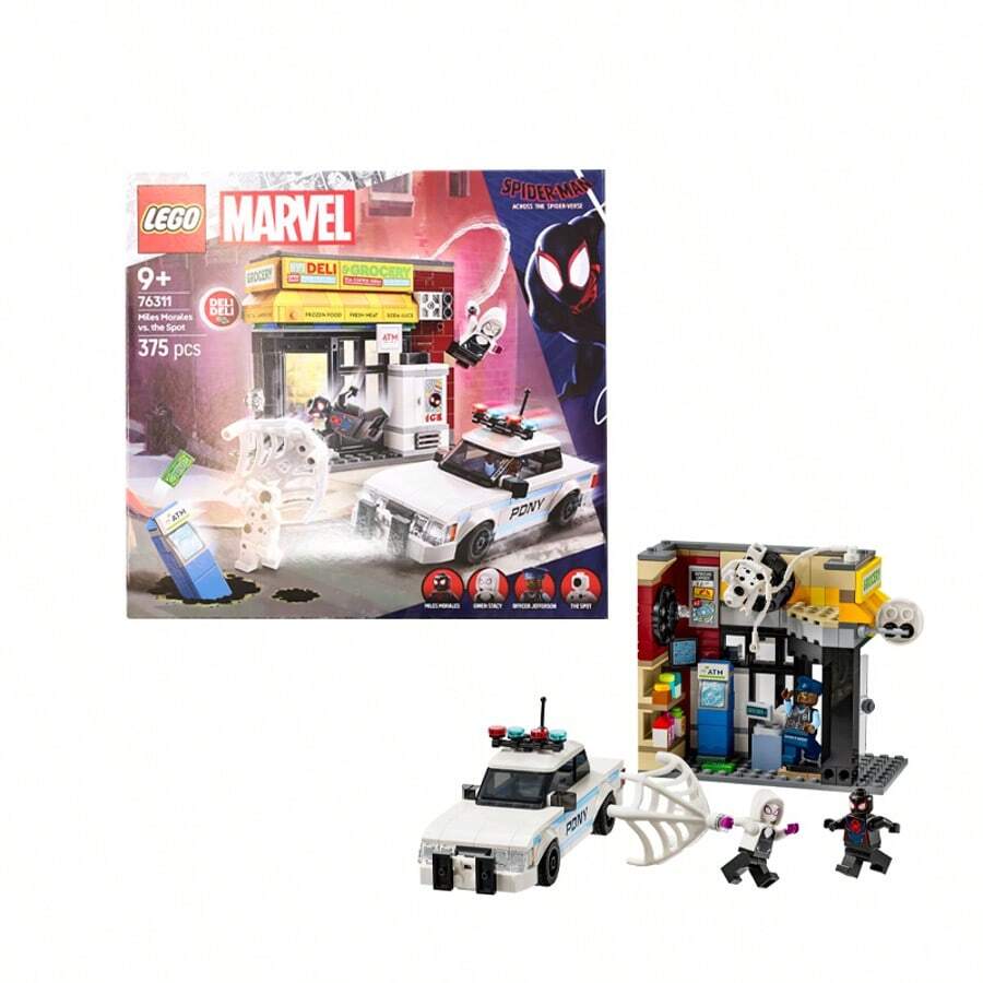 LEGO 76311 Spider-Man Universo Paralelo Miles Morales Wars Manchado ...