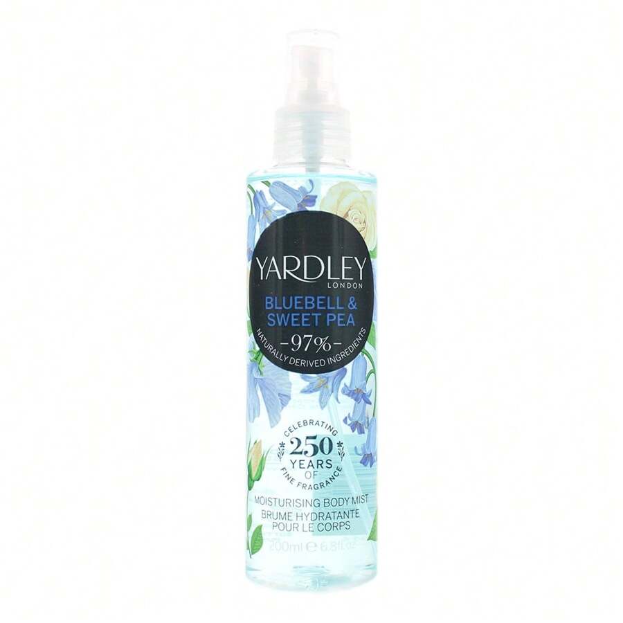 Yardley Bluebell & Sweetpea Moisturising Body Mist 200ml | SHEIN ITALIA