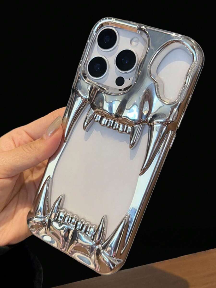 3D Zombie Electroplated Hollow Heat Dissipation Phone Cover Cases ...