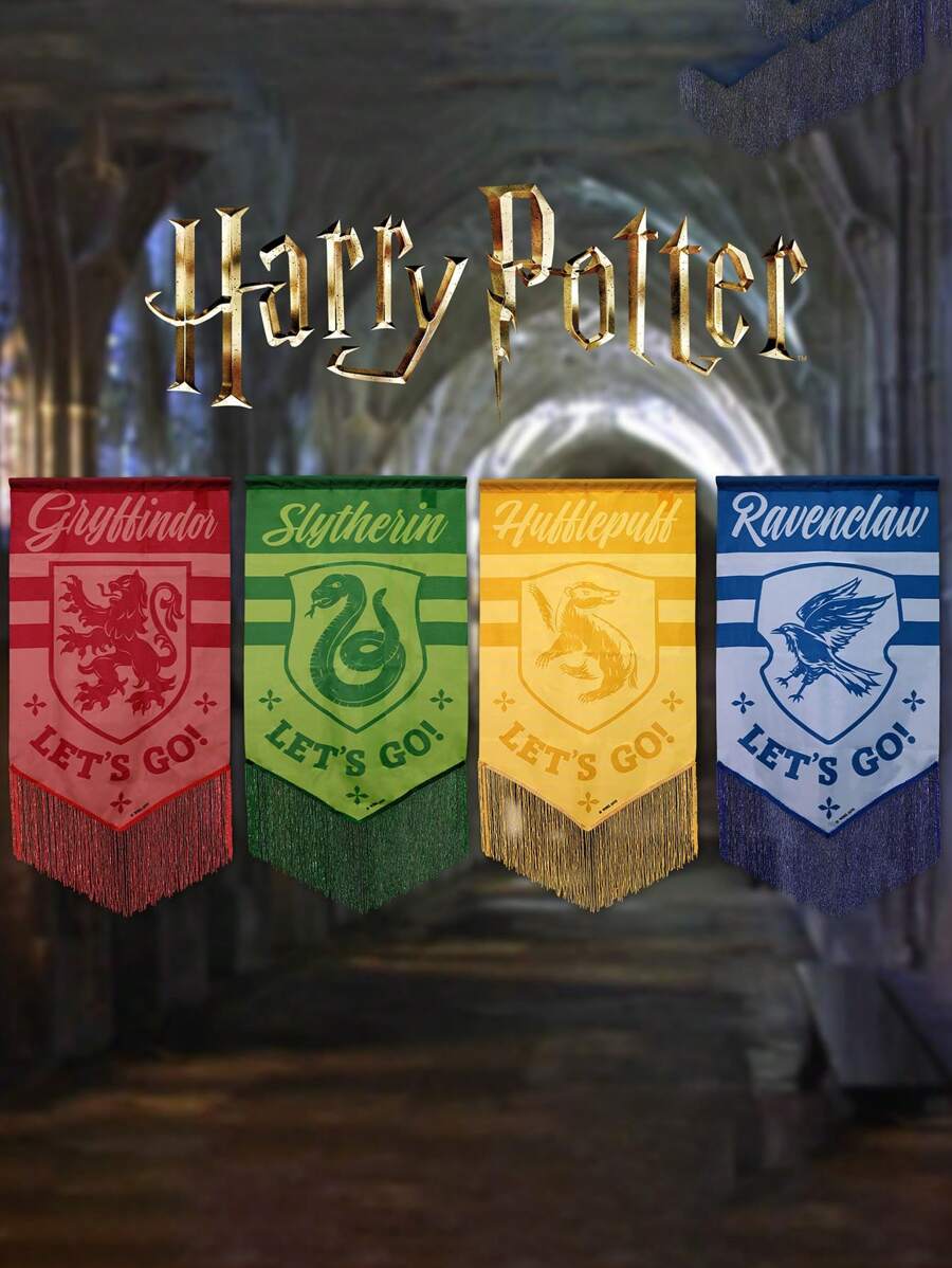 Harry Potter Bannière et drapeau Harry Potter, drapeau vintage fait ...