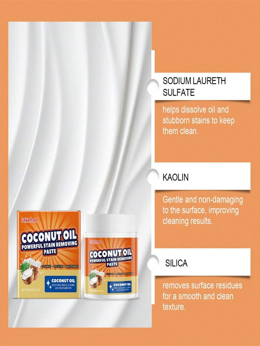 Coconut Oil Based Degreasing Paste, Multi-Purpose Cleaning Paste For ...