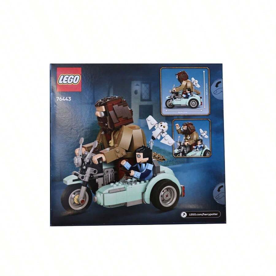 LEGO 76443 Hagrids And Harry's Motorcycle Journey Harry Potter Series ...