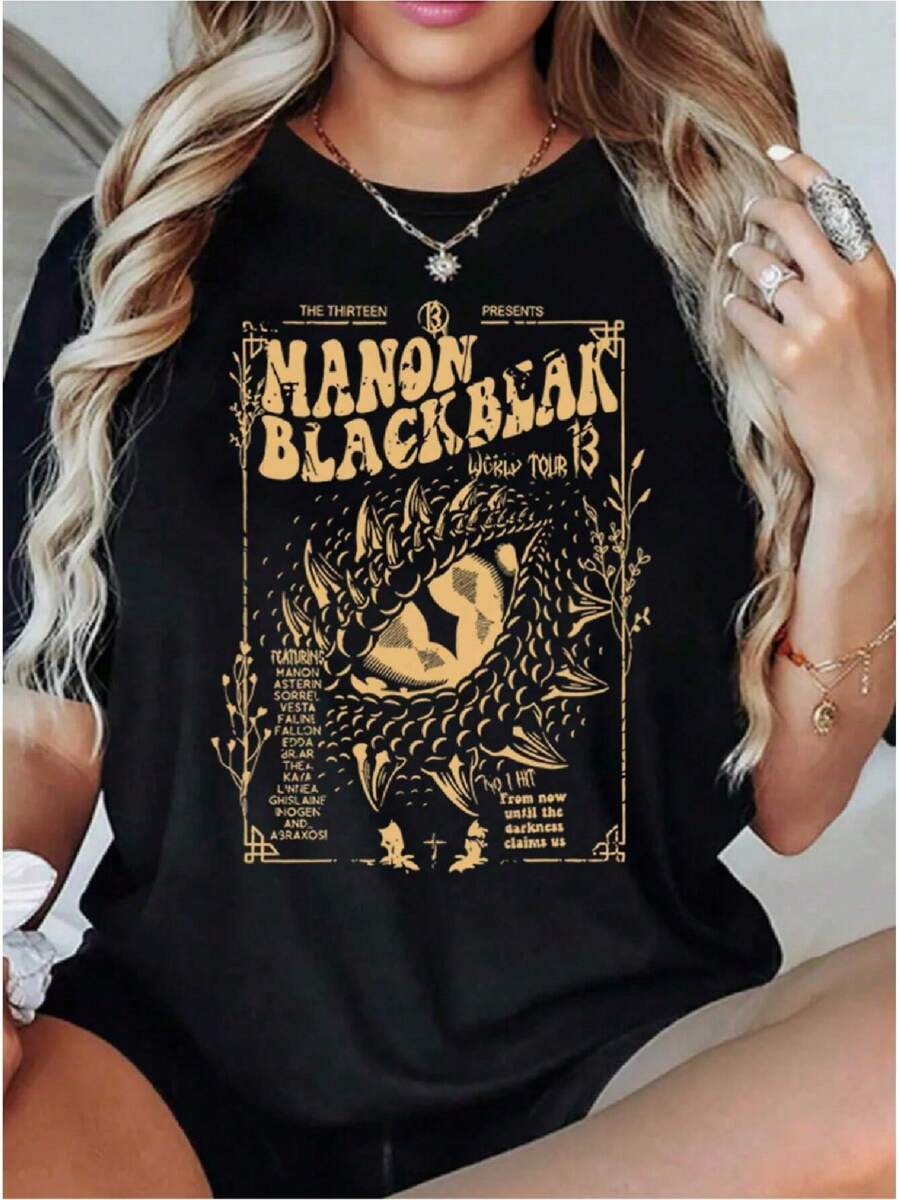 Camiseta de Throne of Glass Manon Blackbeak, marca , mercancía de Sarah ...