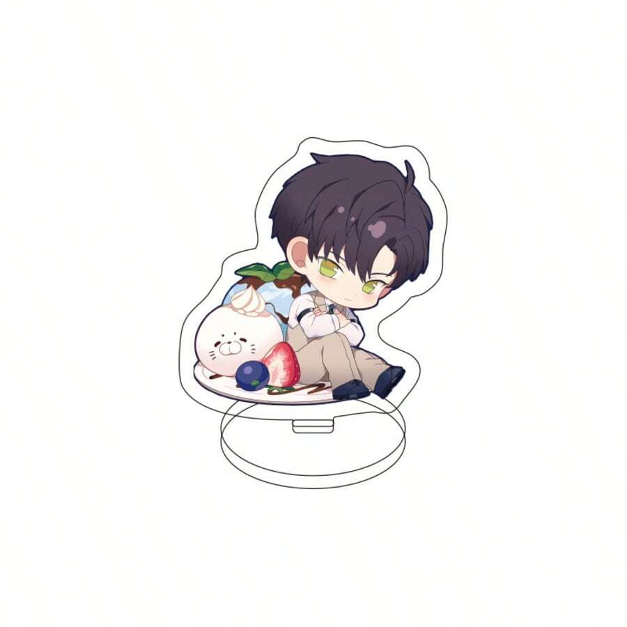 Anime Love And Deepspace Acrylic Stand Cartoon Dessert Series Q Version ...