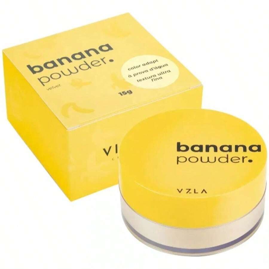 Pó Solto Banana Powder - Acabamento Aveludado | SHEIN Brasil