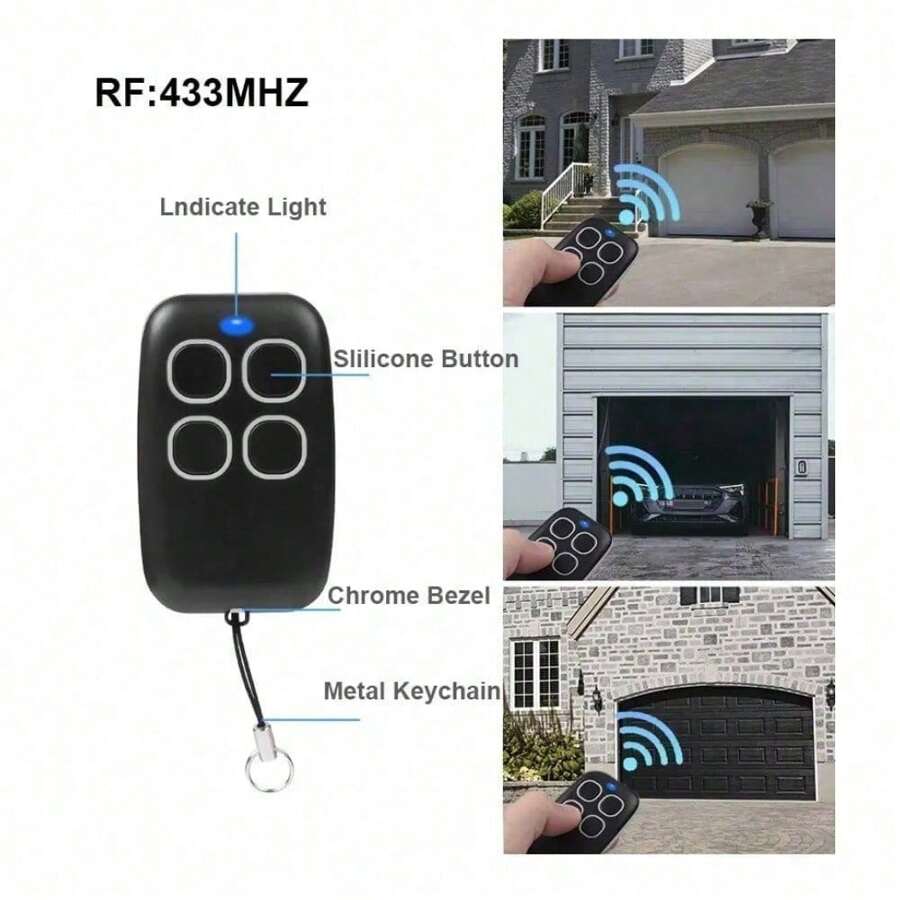 Multi Frequency Code Remote Control Garage Door Remote Control Duplicator 286MHz-868MHz Clone ...