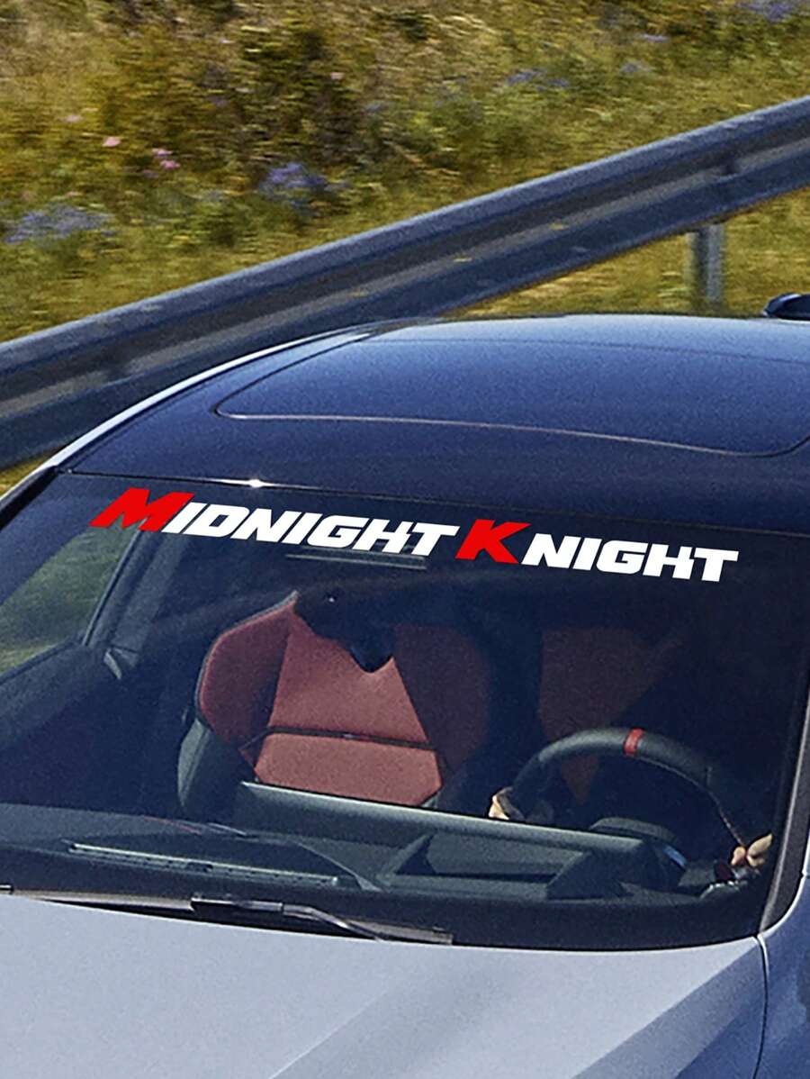 MIDINIGHT KNIGHT Car Decal Sticker Windshield Decal Car Sticker Banner ...