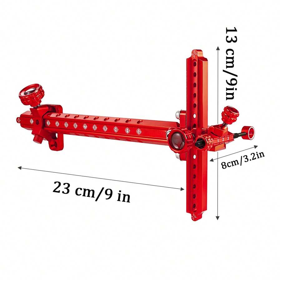 Recurve Bow Sight Right-Hand,Adjustable T-Shaped Archery Sight For ...