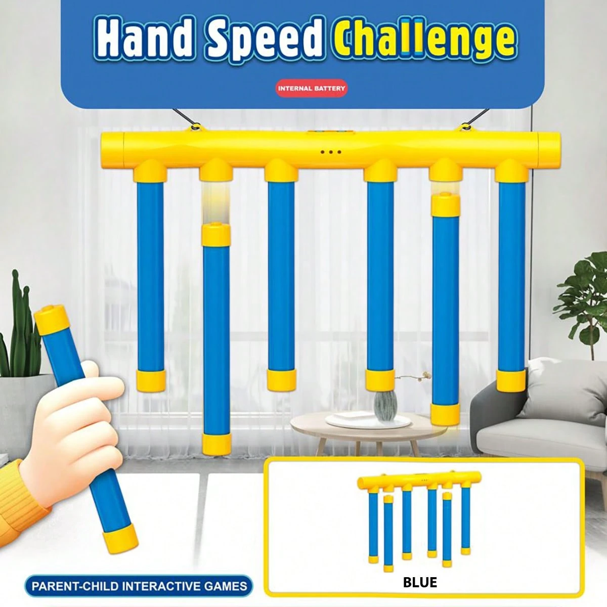 Challenge Stick Grab Game Catch Falling Stick Reflexes Training ...