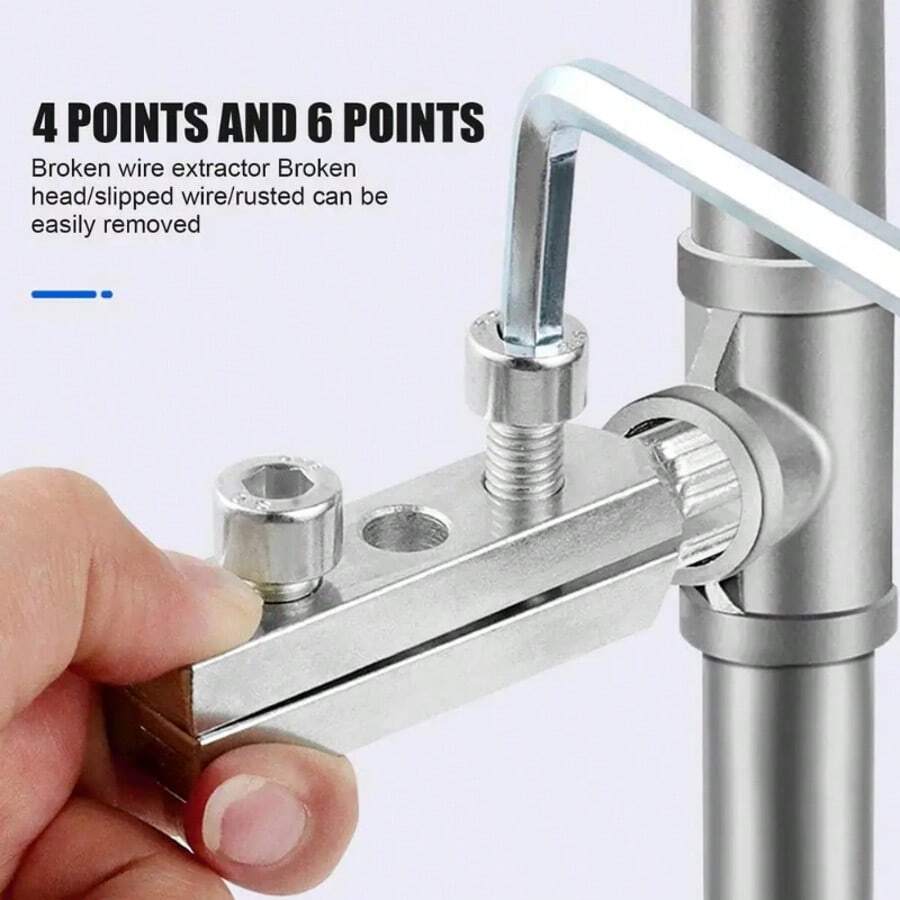 Faucet Angle Valve Broken Wire Remover Broken Screw Extractor Set ...