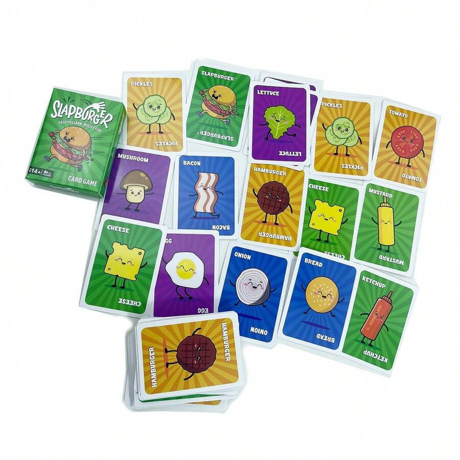 Slapburger - Jogo Divertido para Família em Noites de Jogos - Jogo de ...