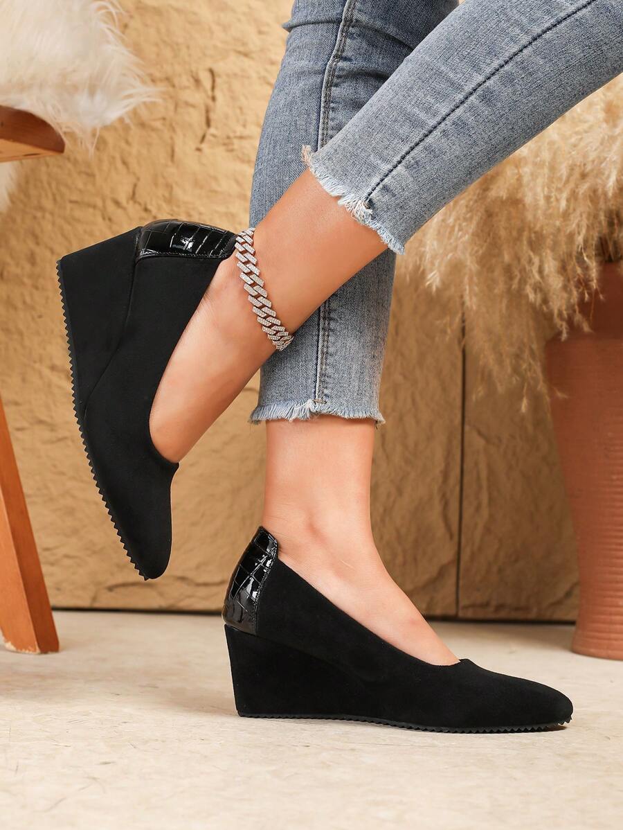 2025 New Spring Shoes Women Office Work Shoes Round Toe Comfortable ...