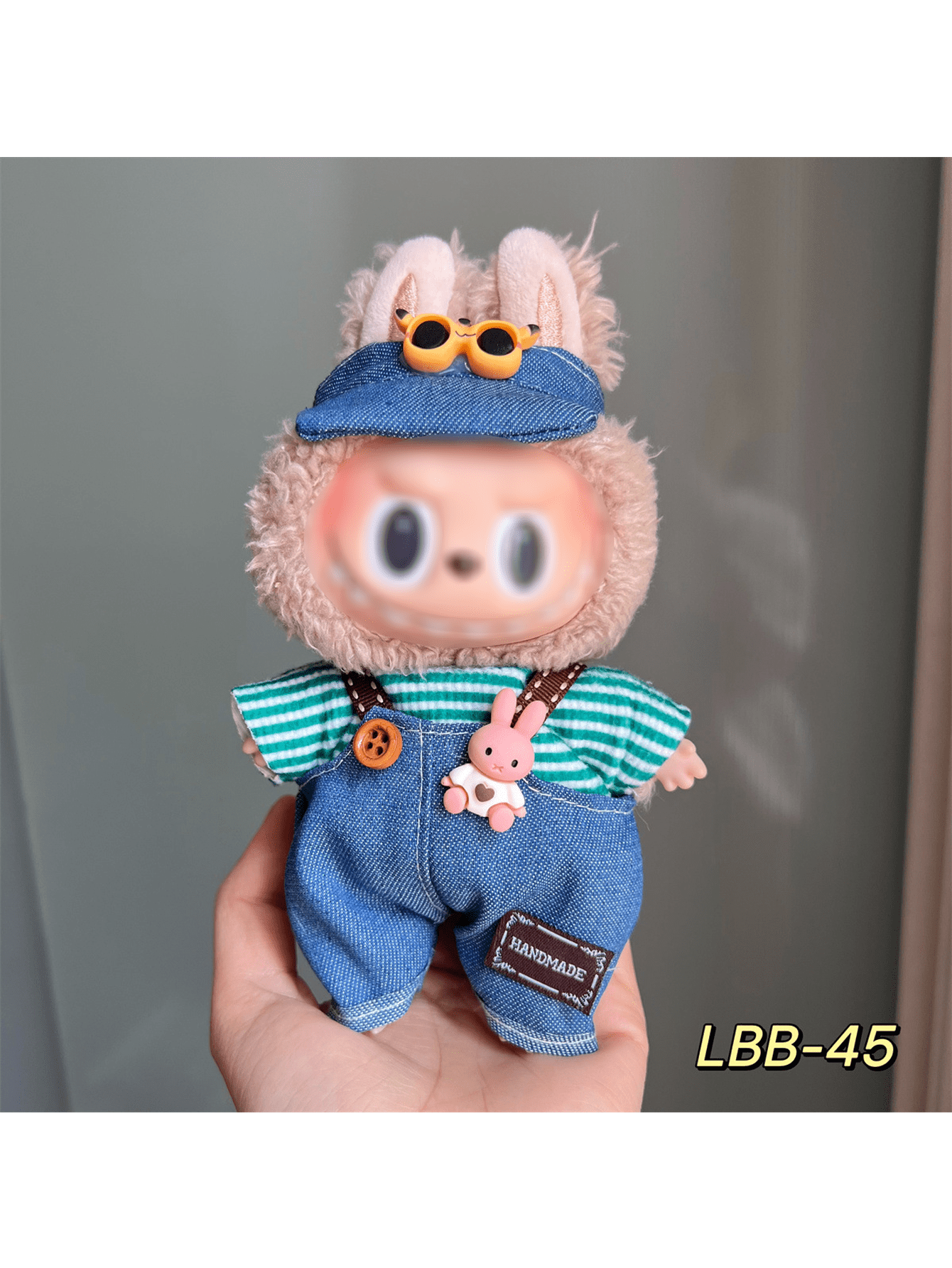 (Clothing Only) 17cm LABUBU Plush Doll 2nd Generation Outfit Set ...