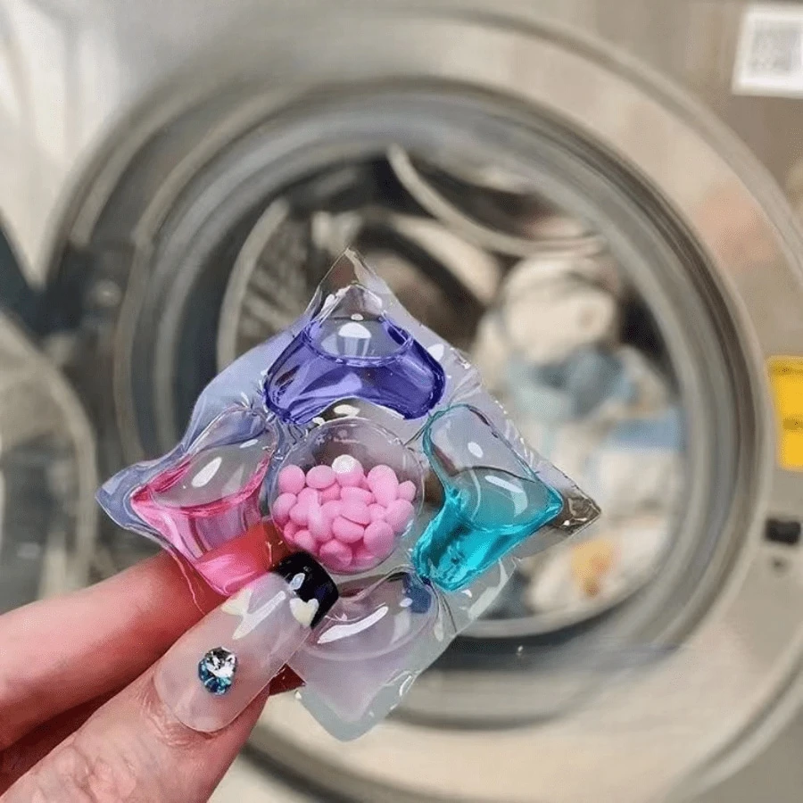 6g/Pièce Capsules de lessive 5-en-1, Élimination des acariens et parfum ...