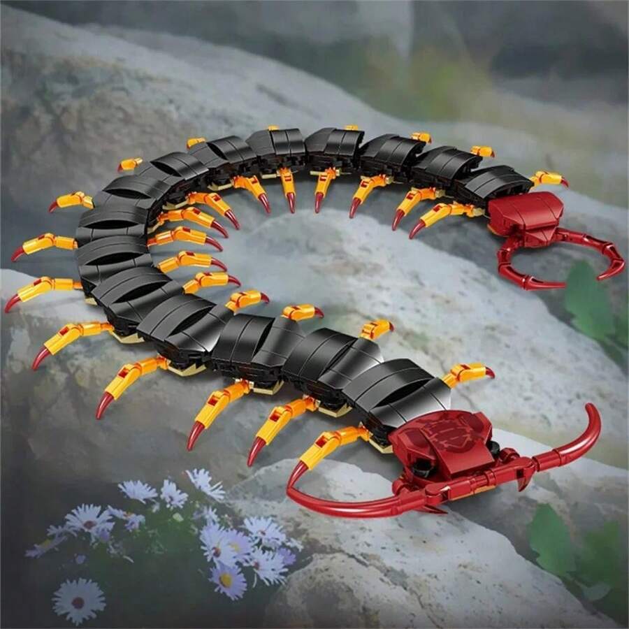 MOC Animals Figures Insect Centipede Scorpion Spider Trilobites Model ...