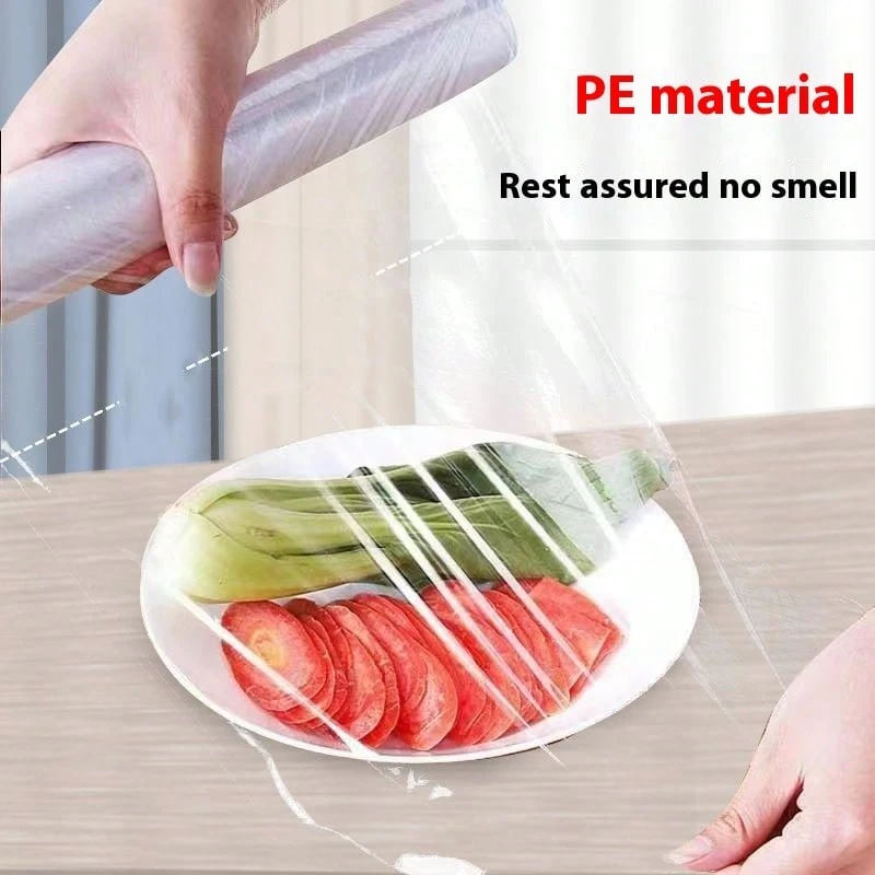 Disposable Pe Cling Film Food Wrap Vegetable And Fruit Preservation Cling Film | SHEIN UK