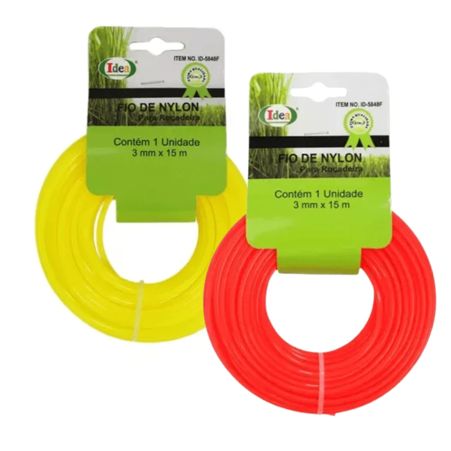 Universal Brushcutter Nylon Wire 30 Meters 3mm Thickness - 2 Units ...
