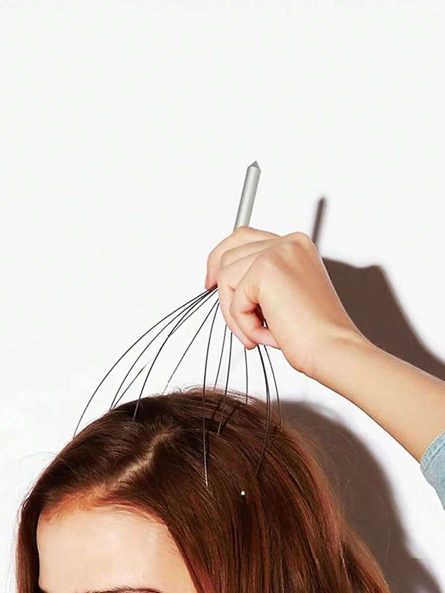 Masseur de tête à 8 griffes, grattoir de cuir chevelu, outil de ...