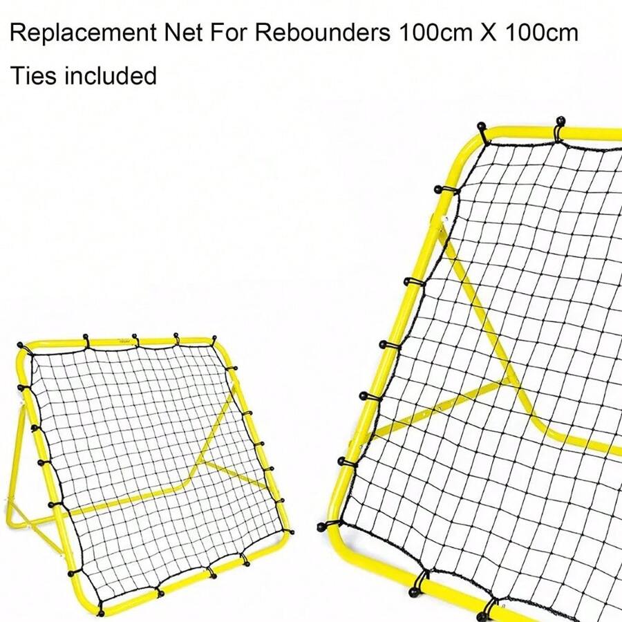 Soccer Rebounder Net Soccer Bounce Back Net With 20 Elastic Ropes ...