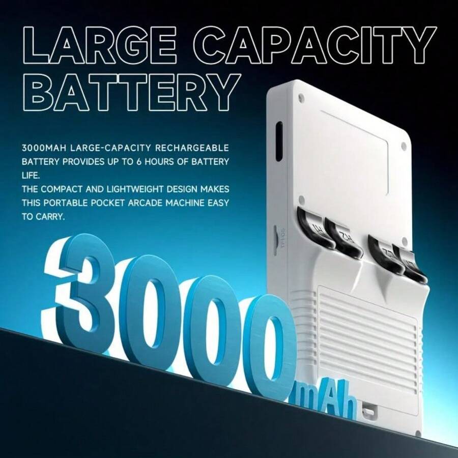 Consola portátil móvil R36s - Carga USB, batería inalámbrica, batería ...