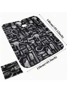 Anti-Static Hair Cutting Apron, Hairdressing Cape, Salon Styling Cloth ...