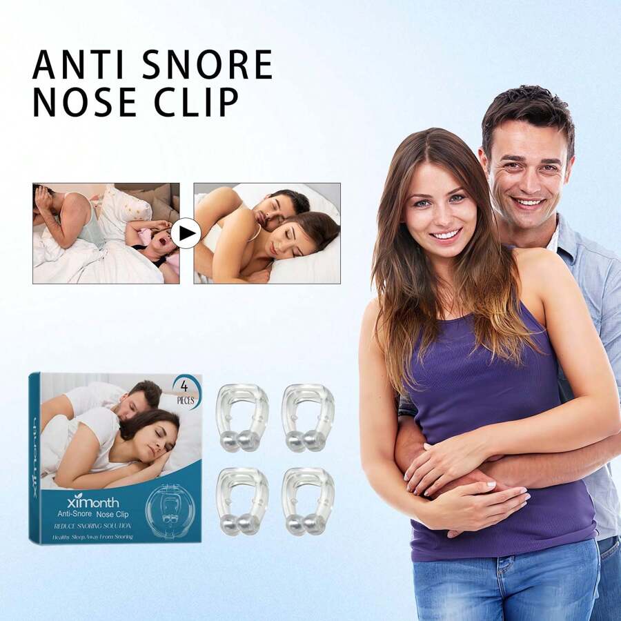 Anti-Snoring Nasal Clips Relieve Nasal Congestion Help Sleep Snoring At ...