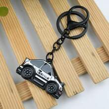 1pc Black AE86 Car Keychain, Retro Japanese Anime Metal Mini Car Model ...