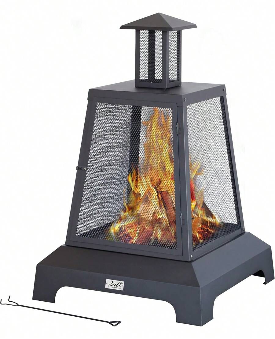 Fire Pit Patio Fire Pit Wood Burning Firepits For Outside Patio | SHEIN USA