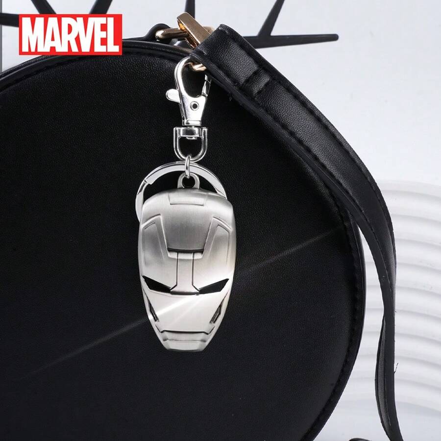 Marvel 1pc Marvel Officially Licensed Iron Man Pewter Keyring Metal ...