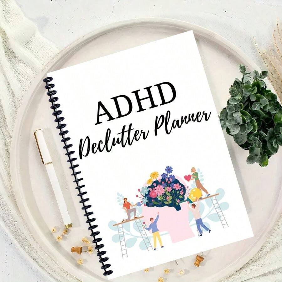 30-Day ADHD Organization Plan - Daily, Weekly, Monthly Goals With Habit ...