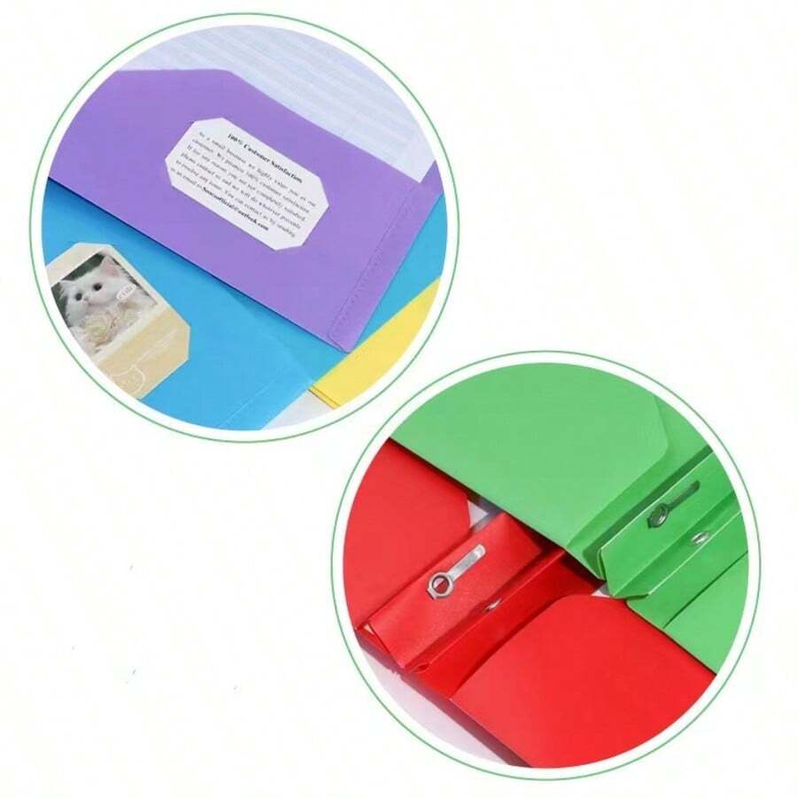 Cross-Border Hot-Selling PP Document Folder Tadpole Clip Dual Pocket ...