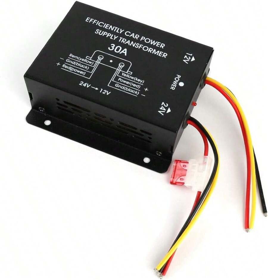 Buck Converter, 12V Regulator, 24V To 12V Converter, 24V To 12V Step-Down Converter, Transformer ...