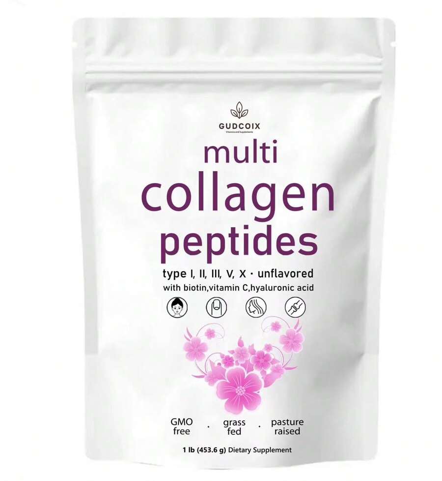 Multi Collagen Peptides Powder Hydrolyzed Protein Peptides With ...