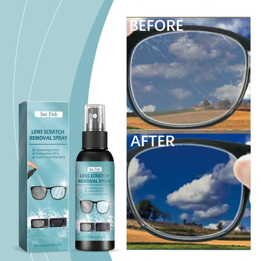 Lens Scratch Remover, Repair Scratches, Blur, Eyeglass Lenses, Glass ...