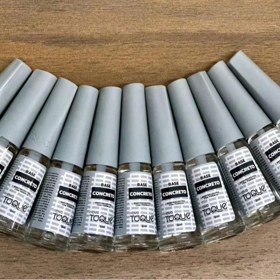 Novo Toque kit com 3 Base Concreto - Unhas Fortes - Lançamento | SHEIN ...