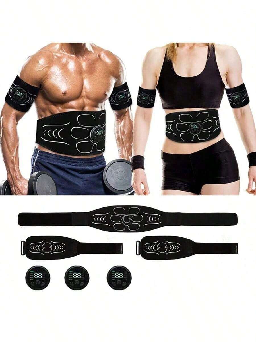 EMS Muscle Stimulator, Abdominal Muscle Trainer, Abdominal Muscle ...