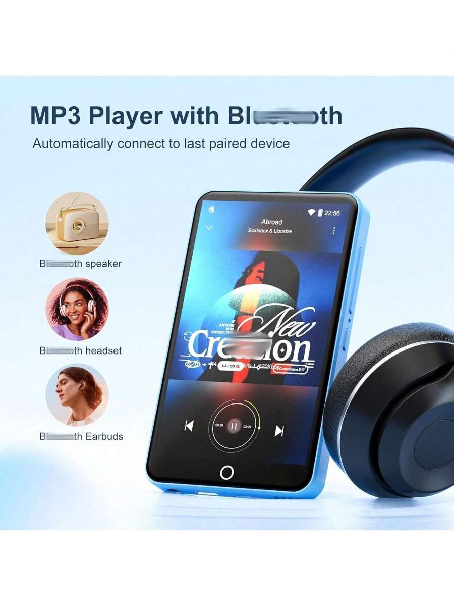Reproductor de MP3 Oilsky con Bluetooth y WiFi, reproductor de música MP3 y MP4 con Spotify ...