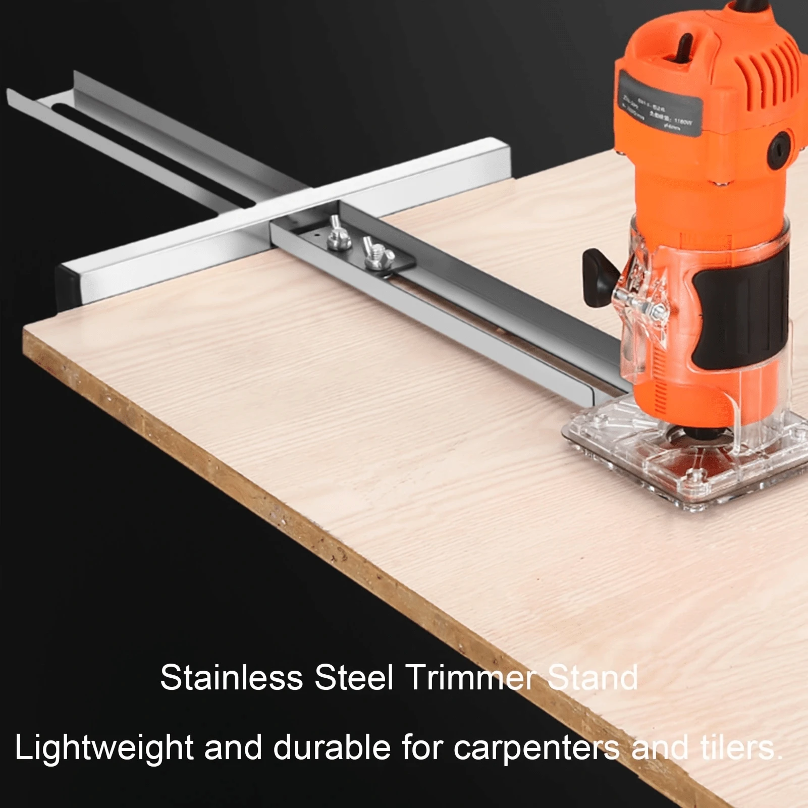 Professional Router Woodworking Machine Base - Edge Trimming & Joinery ...
