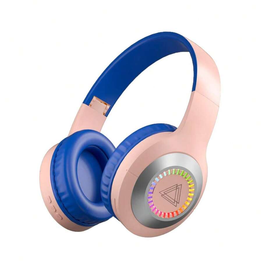 Y08 LED Wireless Noise-Cancelling Headphones, USB-C Port, Foldable ...