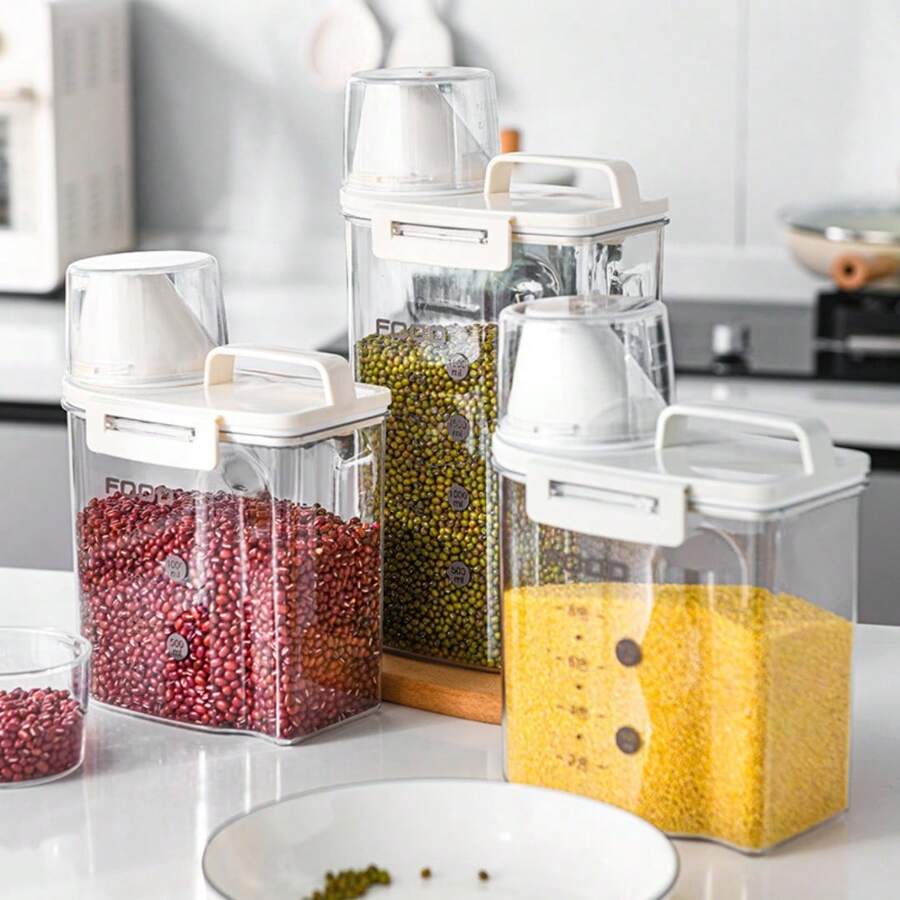 Grain Storage Containers, Airtight Large Dry Food Storage Containers ...