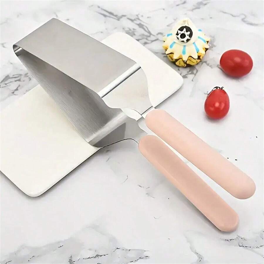 Professional Stainless Steel Cake Slicer - Triangle Cutter And ...