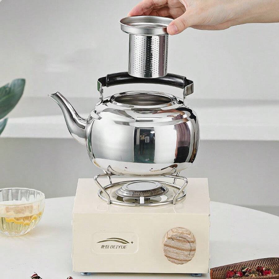 Stainless Steel Boil Tea Kettle Filter Tea Induction Cooker Boil Water ...