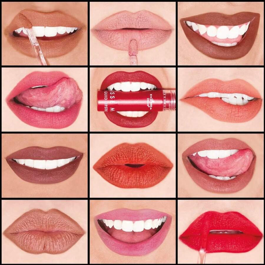 Labial Mousse Matte Liquido Italia Deluxe Individual Lipstick Liquid ...