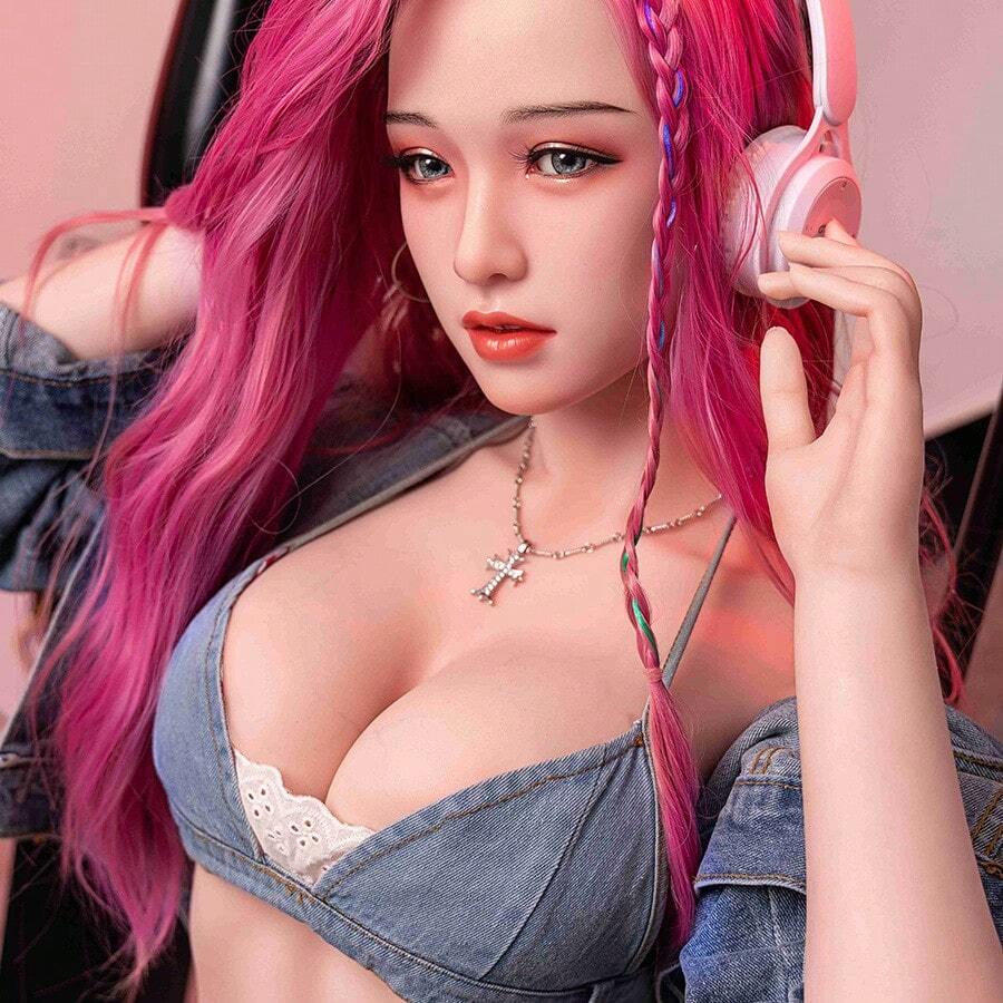 160cm-34kg Poupée sexuelle grandeur nature Masturbateur masculin Torse doux Gros seins et gros ...