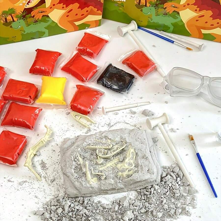 Dinosaur Fossil Excavation And Assembly Kit - Dinosaur Rex And ...