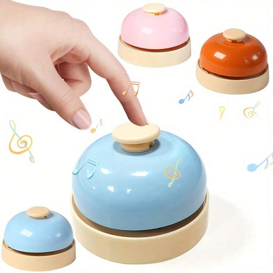 1/2pcs Metal Handheld Buzzer Toys, Tabletop Game Accessories Includes ...