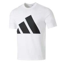 Adidas M BL SJ T Men's Loose Fit Short Sleeve Outdoor Running Sports ...