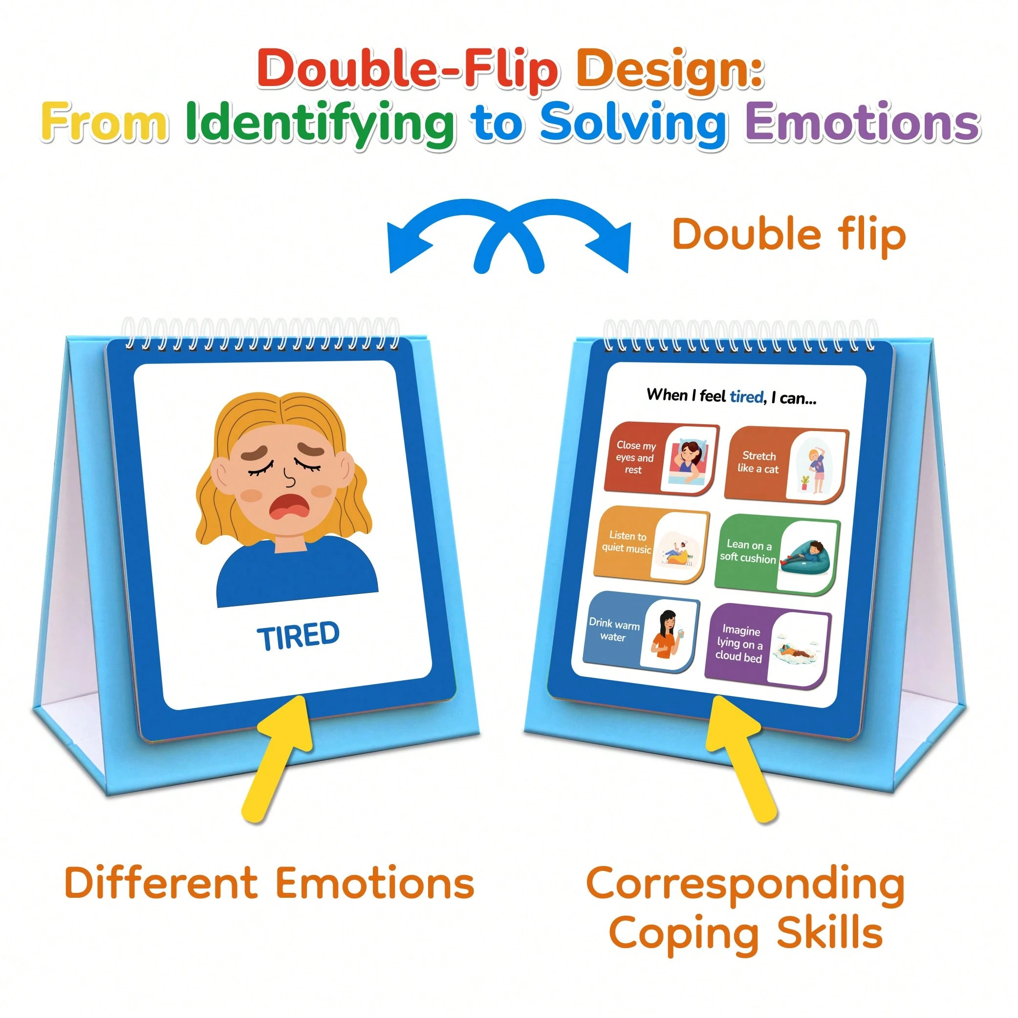 Feelings And Emotions Book For Youngsters, Calm Down Corner Supplies ...